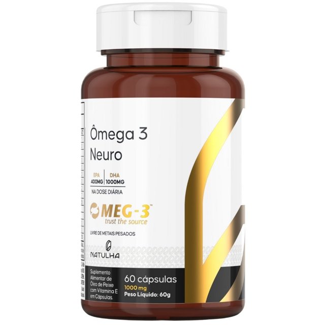 KIT NeuroComplex + Ômega 3 Neuro 60 cápsulas - Natulha | Natulha