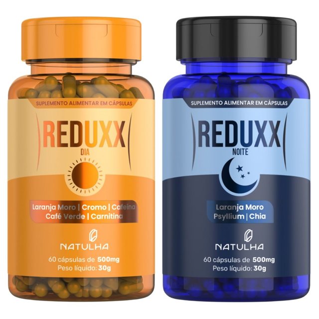 REDUXX DIA + REDUXX NOITE 60 cápsulas - Natulha | Natulha