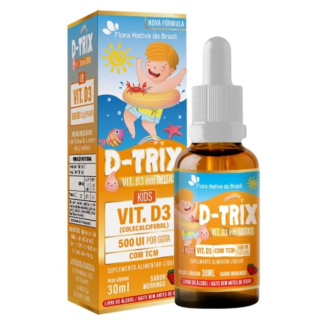 D-TRIX ( Vitamina D3 infantil) 30ml - Flora Nativa | Natulha