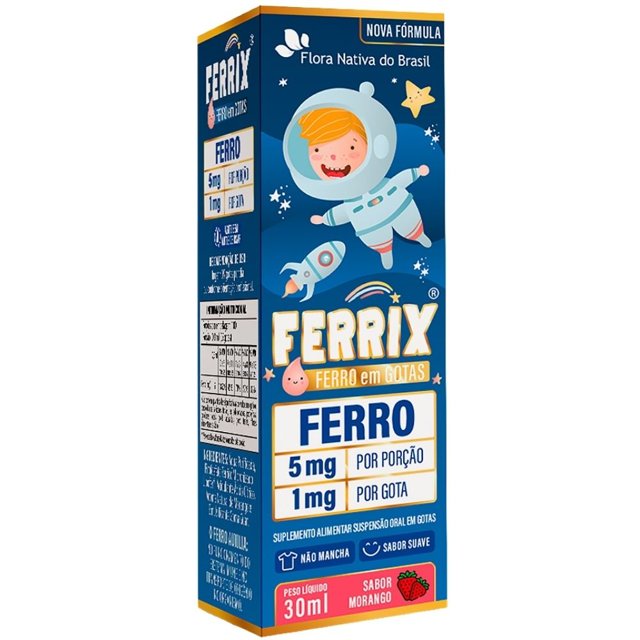 FERRIX (Ferro infantil) 30ml - Flora Nativa | Natulha