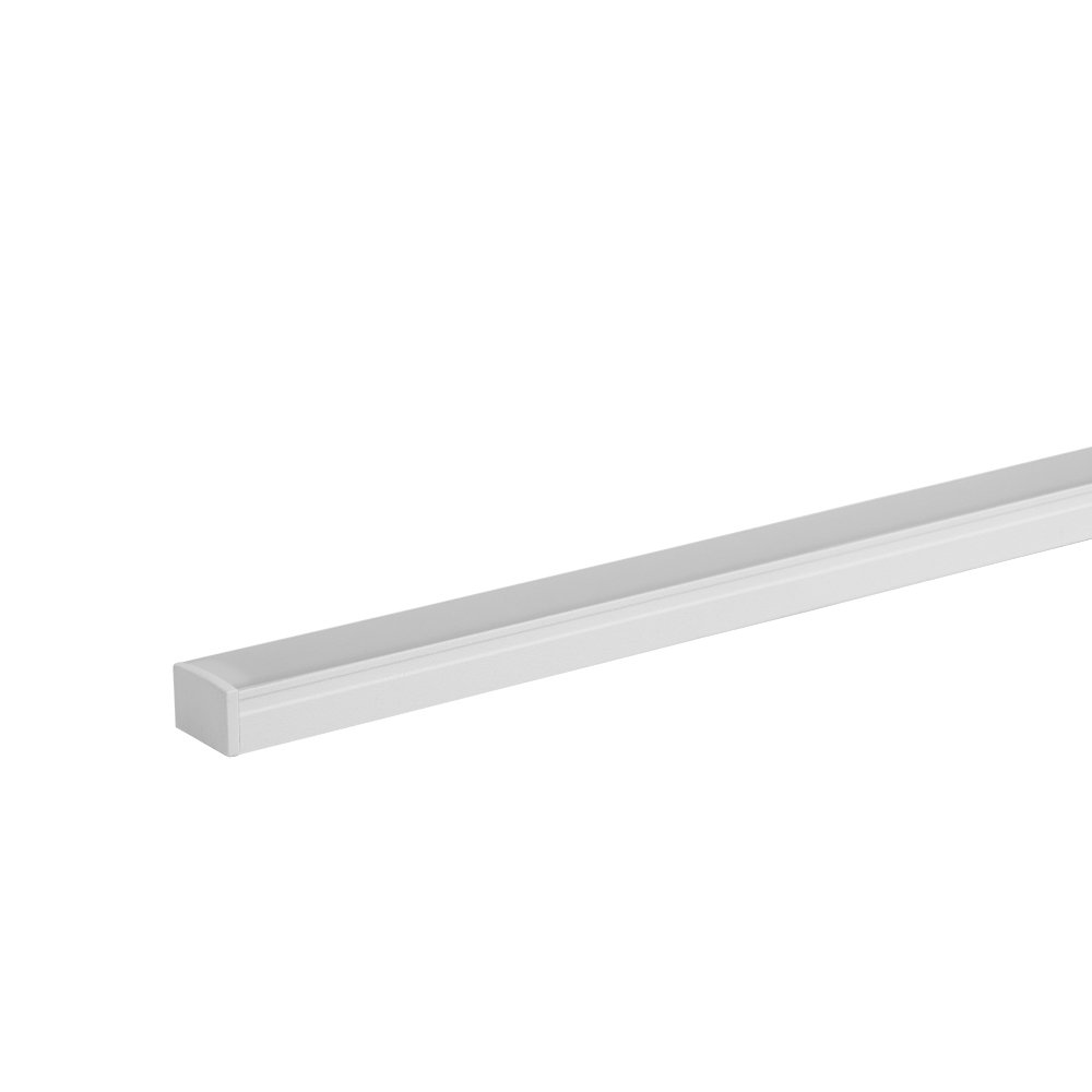 Perfil Line Easy Marcenaria Individual Alumínio 3 metros 17x9mm Branco ...