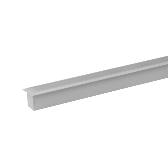 Perfil Line Individual Embutir 36mm 2 Metros Branco Fosco | SinosLed ...
