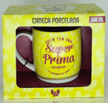 Caneca Super Prima - Ligação Familiar | Elis Flores e Presentes