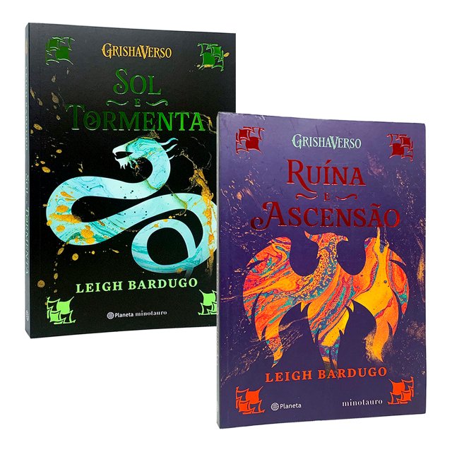 Sol e Tormenta + Ruína e Ascensão - Leigh Bardugo - 2 Livros Físicos ...