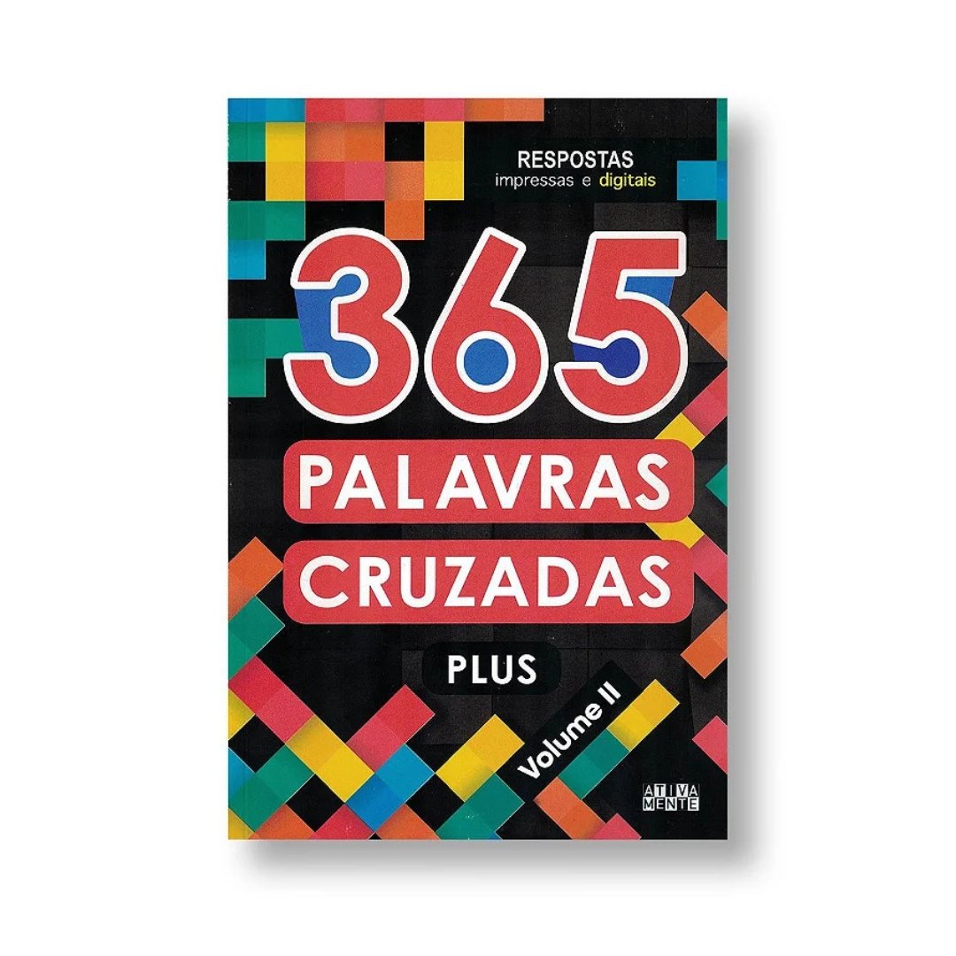365 Palavras Cruzadas Diretas Plus - Volume 2 - Livro Físico | Livraria Enjoy