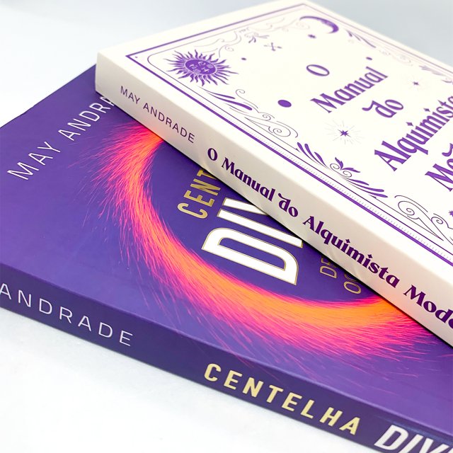 Centelha Divina + O Manual do Alquimista Moderno - May Andrade - 2 ...