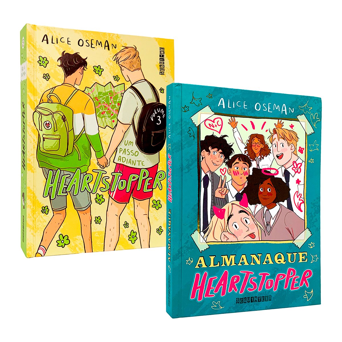 Heartstopper Volume 3 + Almanaque Heartstopper - Alice Oseman - 2 ...