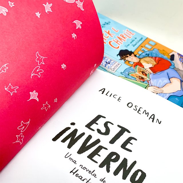 Nick e Charlie + Este Inverno - Novelas de Heartstopper - Capa Dura - 2 ...