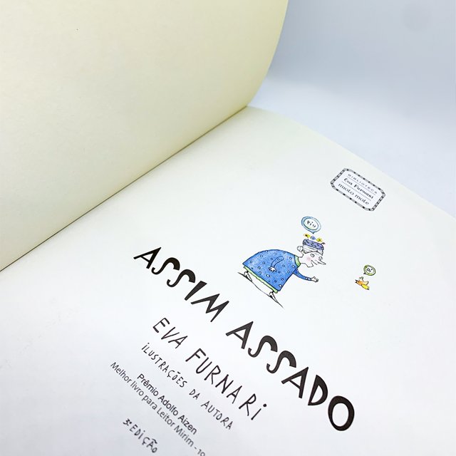 Assim Assado - Eva Furnari - Livro Físico Novo | Livraria Enjoy