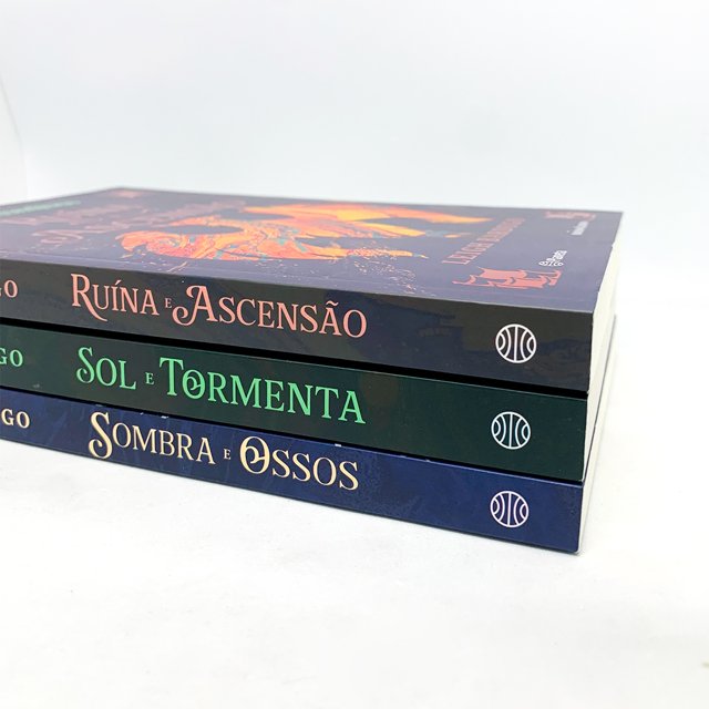 Sombra e Ossos + Sol e Tormenta + Ruína e Ascensão - Leigh Bardugo - Trilogia | Livraria Enjoy