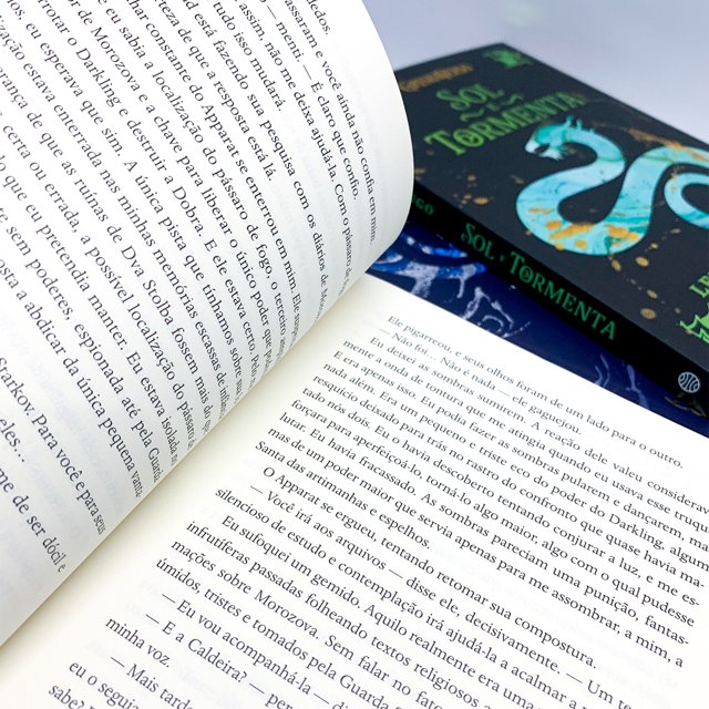 Sombra e Ossos + Sol e Tormenta + Ruína e Ascensão - Leigh Bardugo ...