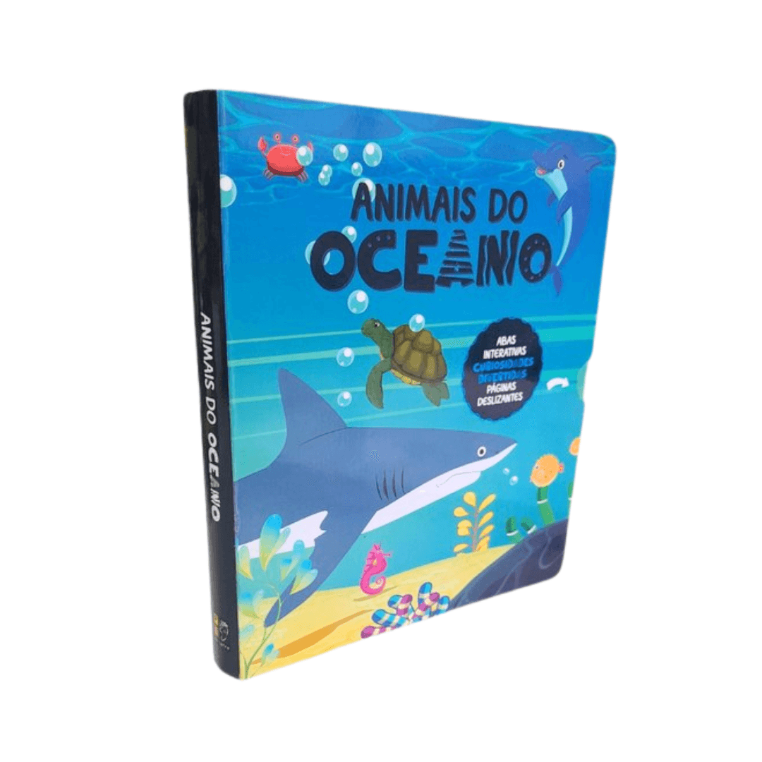 Coleção Abas Curiosas - Animais do Oceano - Livro Físico Infantil ...