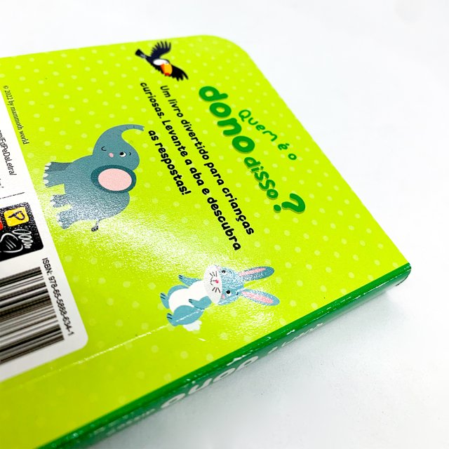 Abra e Descubra! - Quem é o Dono Disso? - Livro Infantil Ilustrado ...