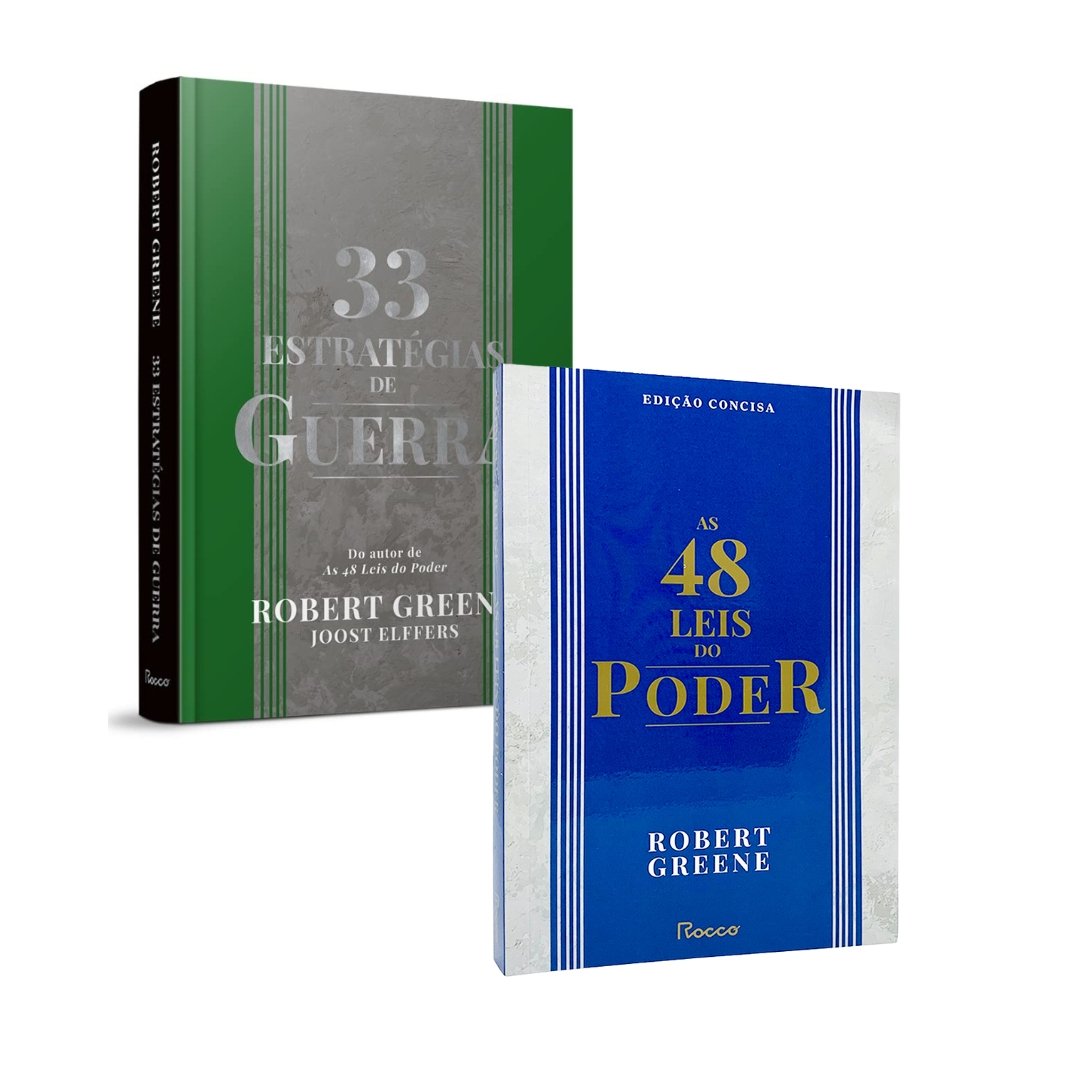 As 48 Leis do Poder + 33 Estratégias De Guerra - Robert Greene - Edição ...