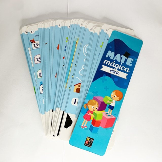Mate Mágica Adição - Cartas De Atividades - Matemática | Livraria Enjoy