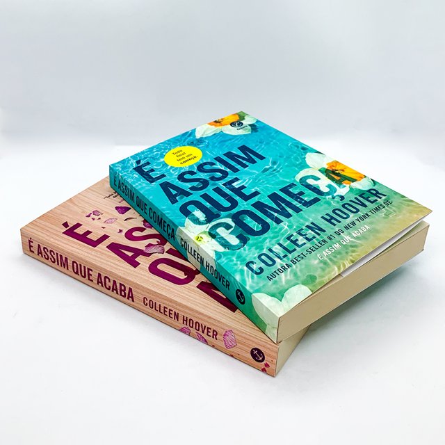 É Assim Que Acaba + É Assim Que Começa - Colleen Hoover | Livraria Enjoy