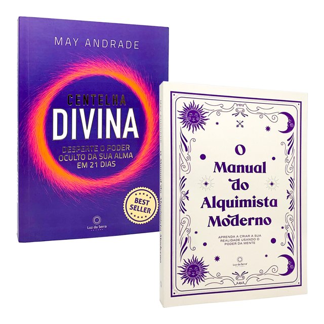 Centelha Divina + O Manual do Alquimista Moderno - May Andrade - 2 ...