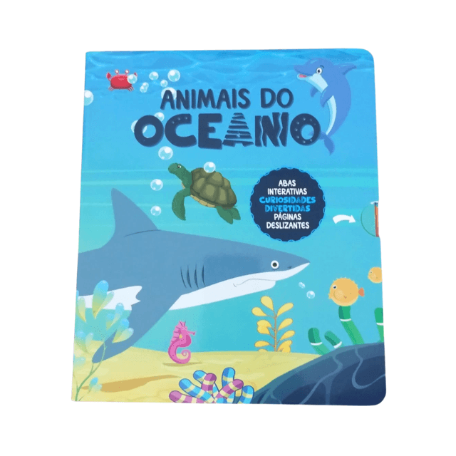 Coleção Abas Curiosas - Animais do Oceano - Livro Físico Infantil ...