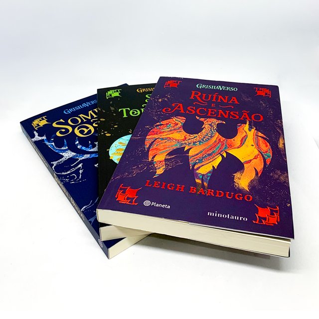 Sombra e Ossos + Sol e Tormenta + Ruína e Ascensão - Leigh Bardugo - Trilogia | Livraria Enjoy