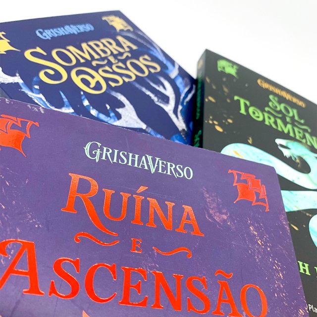 Sombra e Ossos + Sol e Tormenta + Ruína e Ascensão - Leigh Bardugo - Trilogia | Livraria Enjoy