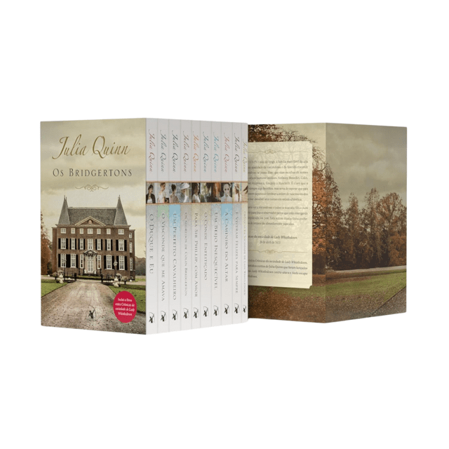 Box Os Bridgertons - Os 9 Títulos da Série + Livro Extra de Crônicas ...