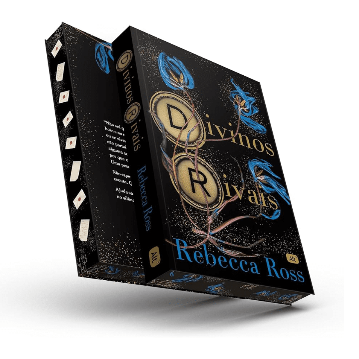 Divinos Rivais - Edição com Pintura Trilateral - Rebecca Ross - Livro ...