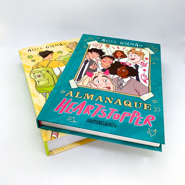 Heartstopper Volume 3 + Almanaque Heartstopper - Alice Oseman - 2 ...