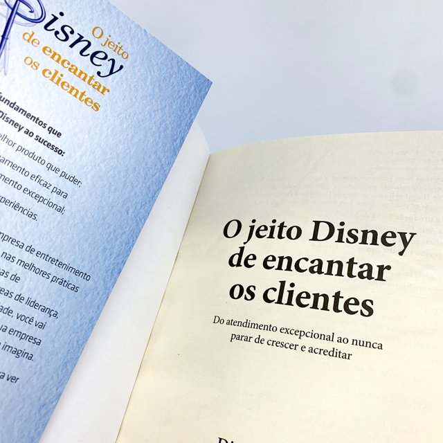 O Jeito Disney de Encantar os Clientes - Livro Físico | Livraria Enjoy