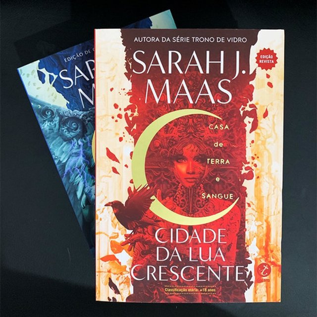 Kit 2 Livros - Cidade Da Lua Crescente: Casa de Terra e Sangue + Casa De Céu E Sopro | Livraria ...