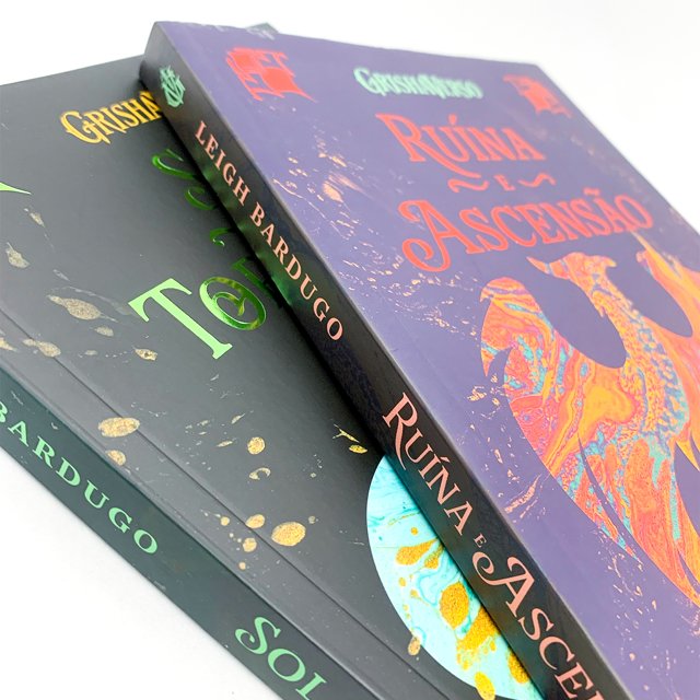 Sol e Tormenta + Ruína e Ascensão - Leigh Bardugo - 2 Livros Físicos ...
