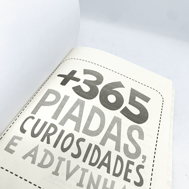 365 Piadas, Curiosidades E Adivinhas Capa Verde - Livro Físico ...