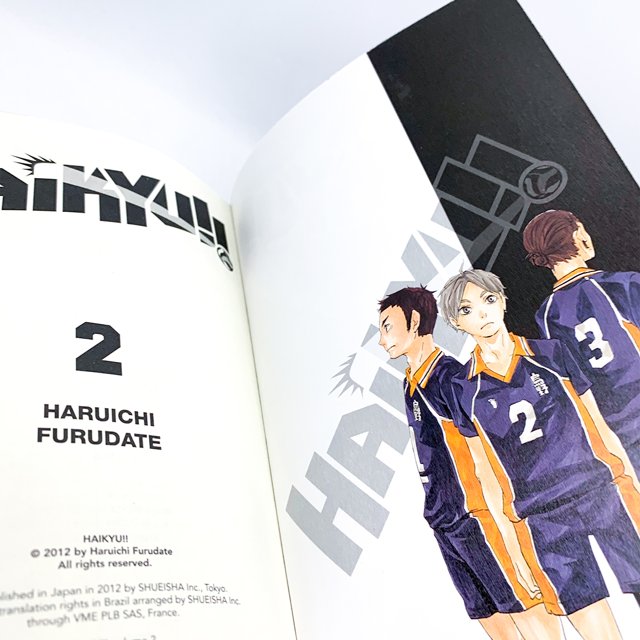Haikyu!! Vol. 2 - Big - Haruichi Furudate - Editora JBC - Mangá ...