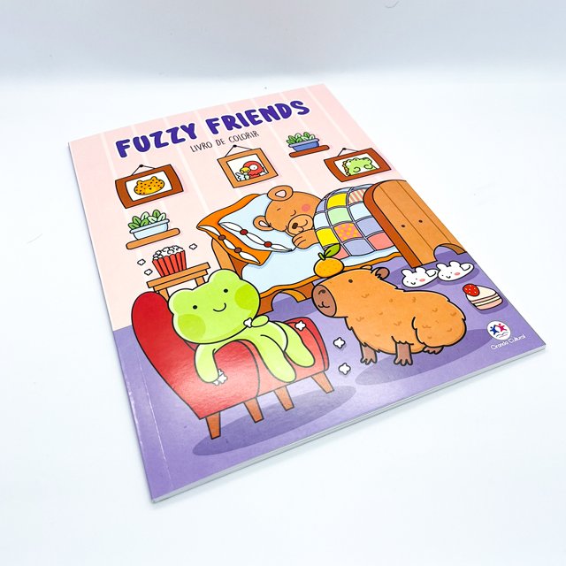 Fuzzy Friends - Livro de Colorir - Estilo Bobbie Goods Comfy e Cozy ...