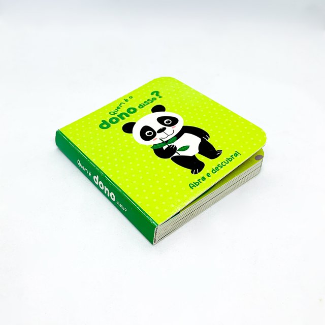 Abra e Descubra! - Quem é o Dono Disso? - Livro Infantil Ilustrado ...