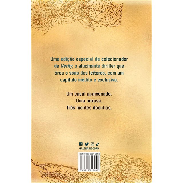 Verity + Capitulo Inédito e Exclusivo - Edição de Colecionador ...