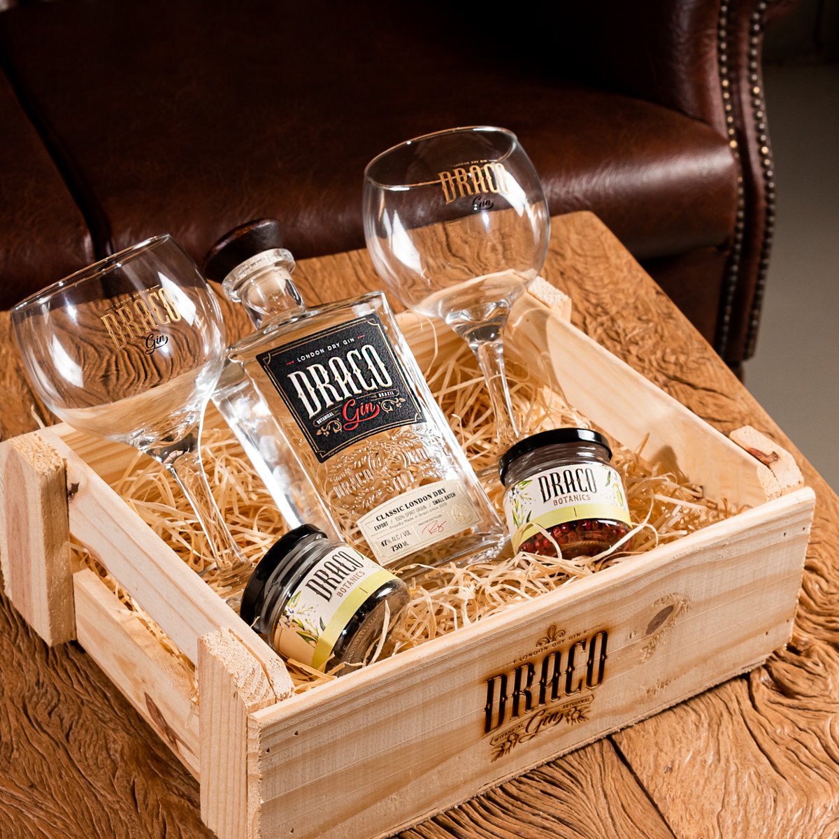 Kit Presente Especial Draco Gin London Dry | Draco Destilaria