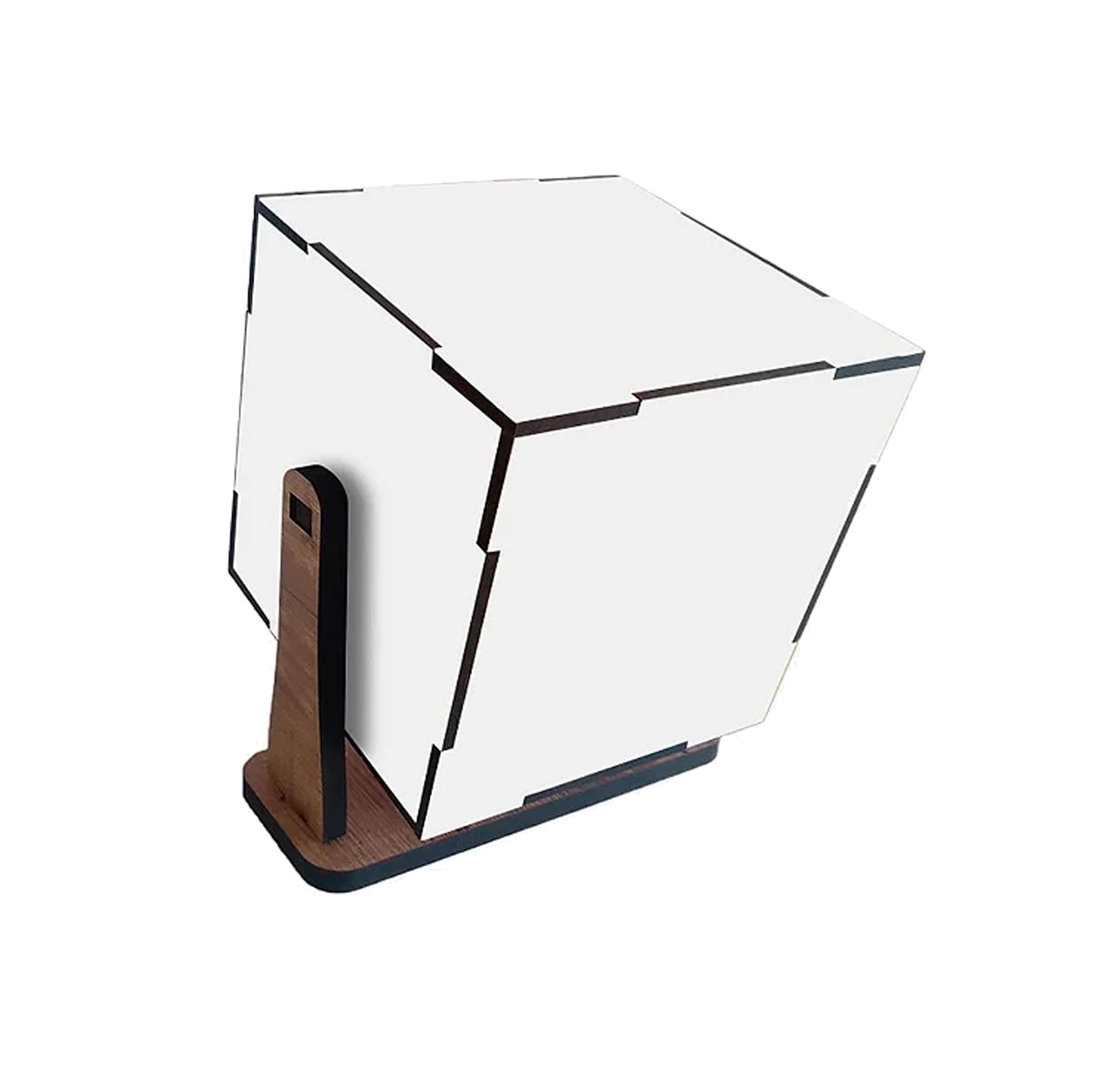 Cubo de MDF para 6 Fotos | PORTAL SUBLITRANSFER