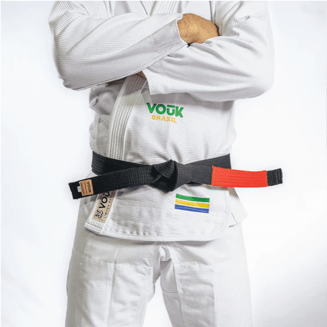 Faixa Jiu-jitsu Adulto Vouk Preta | Casa do Kimono