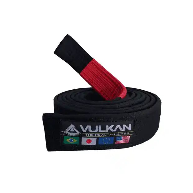 Faixa Jiu-jitsu Adulto Vulkan Preta Especial | Casa do Kimono