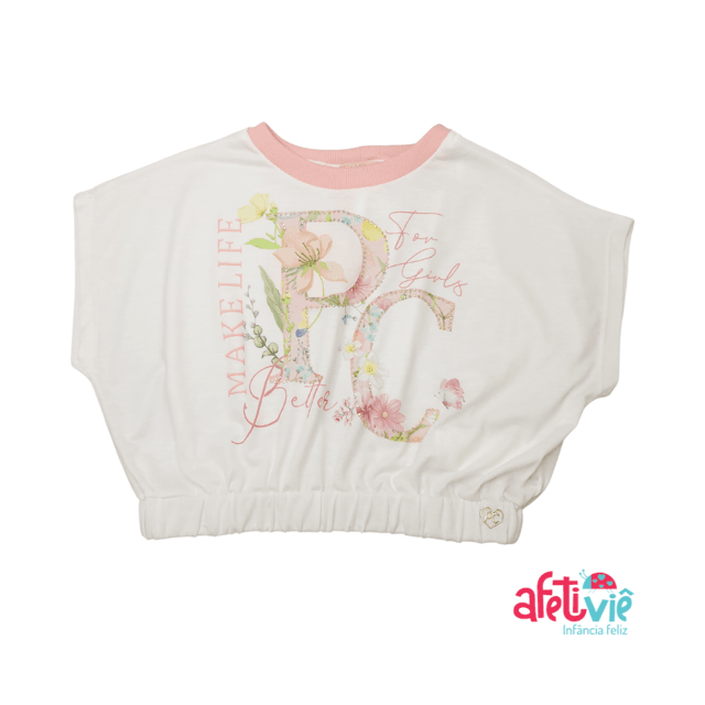 CONJUNTO PIC NIC - PETIT CHERIE - ROSA | AFETIVIÊ