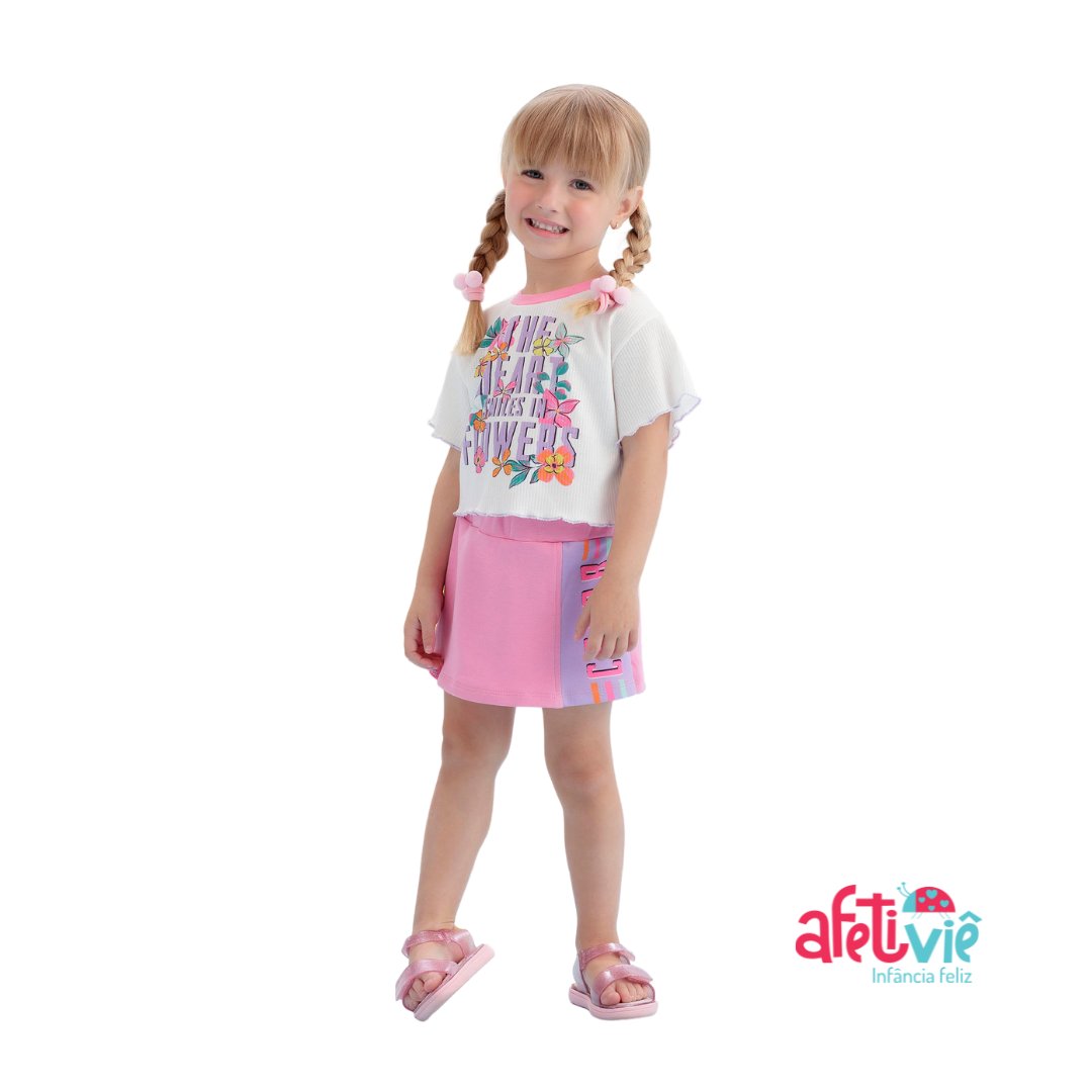 CONJUNTO COLOR BRISE - MON SUCRE - BRANCO | AFETIVIÊ