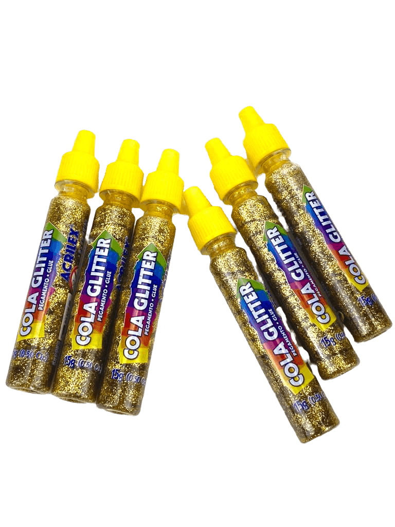 Cola Glitter 15g - Dourado | Clipapers
