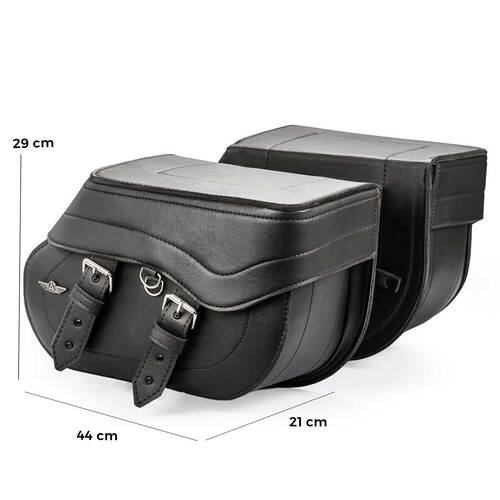 ALFORGE LATERAL CUSTOM 30 LITROS LOSANGO LISO | CASA DO ALFORGE