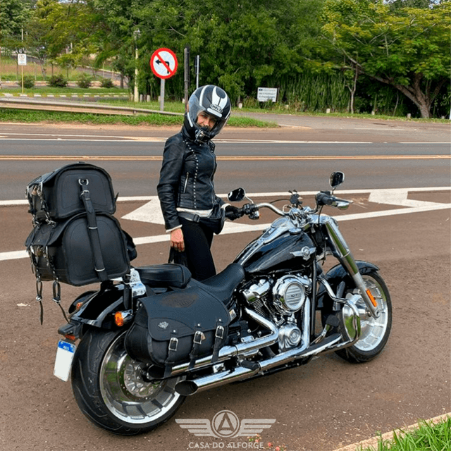 Alforge em Couro para BMW R18 | CASA DO ALFORGE
