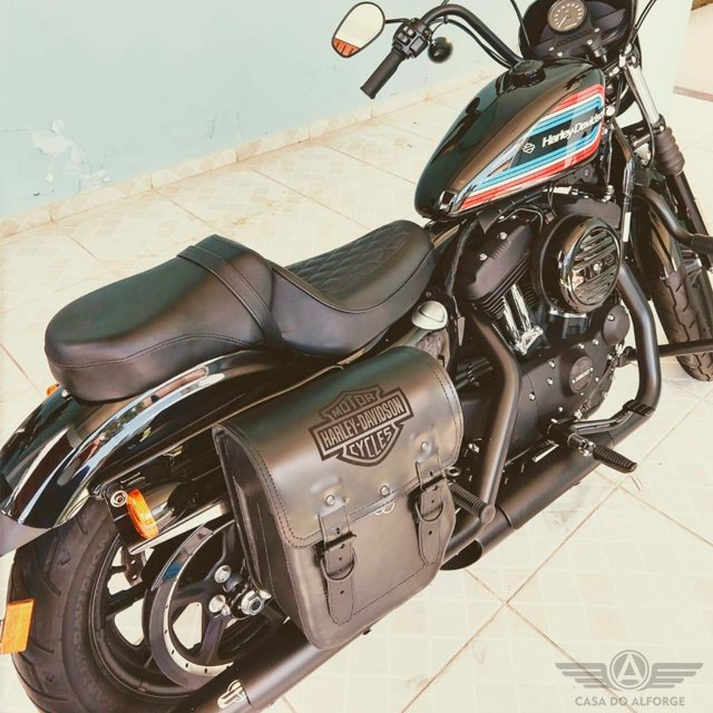 Alforge em Couro para Triumph Speedmaster | CASA DO ALFORGE
