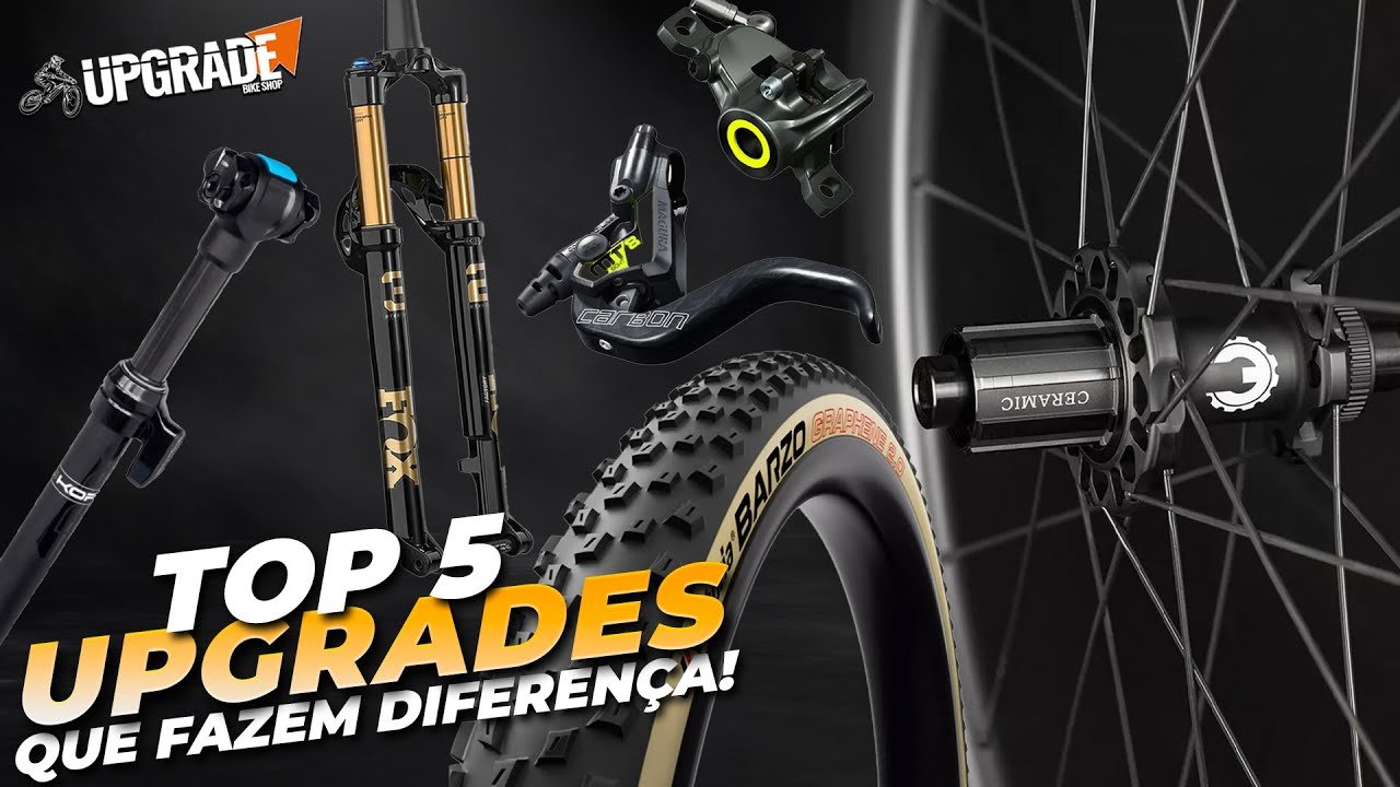 TOP 5 UPGRADES QUE FAZEM A DIFERENÇA NA SUA BIKE 🚴‍♀️💨 | Upgrade Bikes