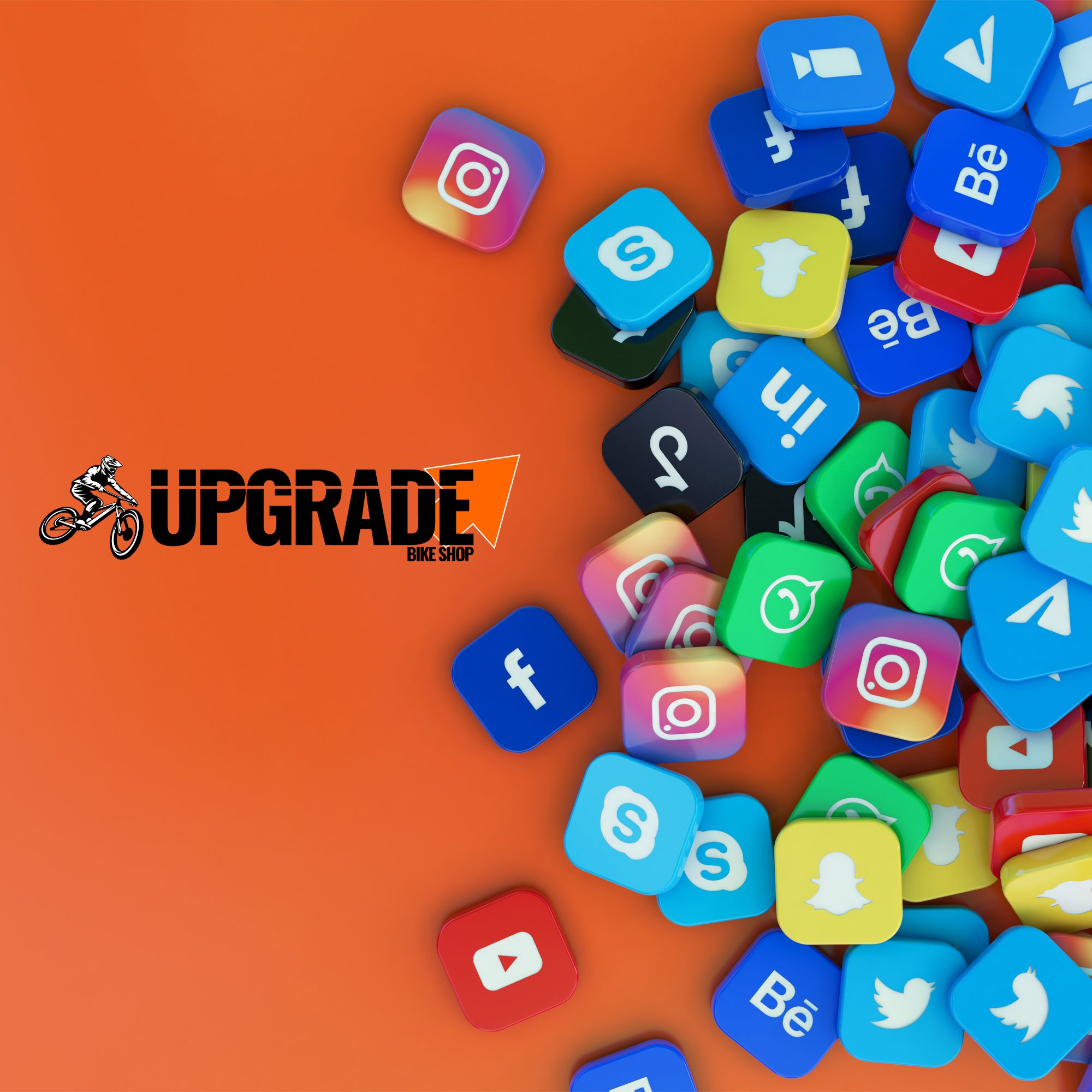 Redes Sociais Upgrade Bike Shop! | Upgrade Bikes