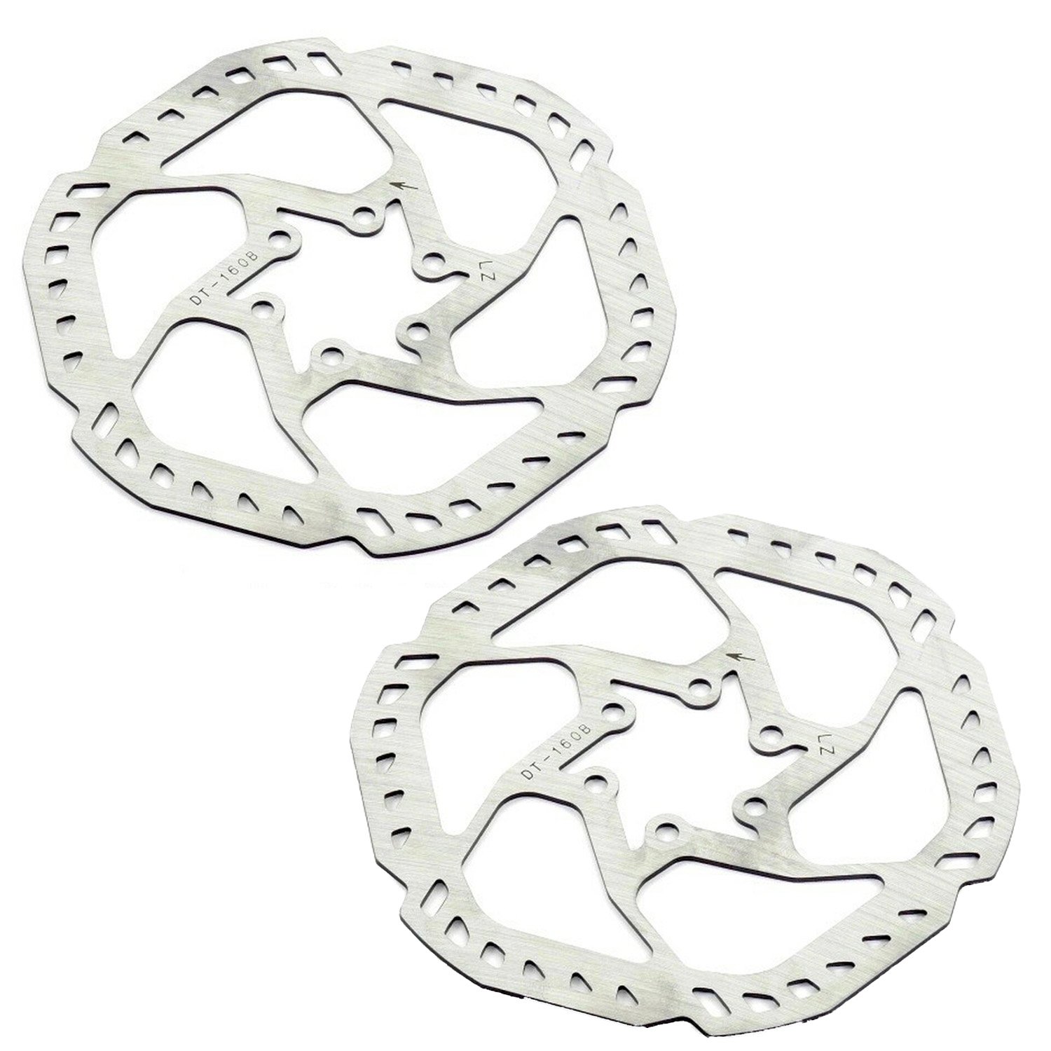 ROTOR DE FREIO TIPO PROMAX DT-160B 160MM 6 FUROS - PAR | Upgrade Bikes