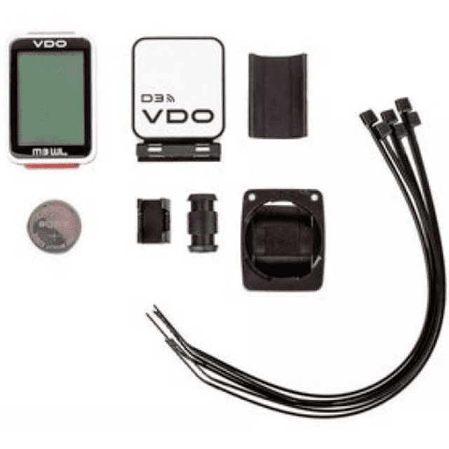 CICLOCOMPUTADOR 12F VDO M3 WIRELESS S/ FIO | Upgrade Bike Shop