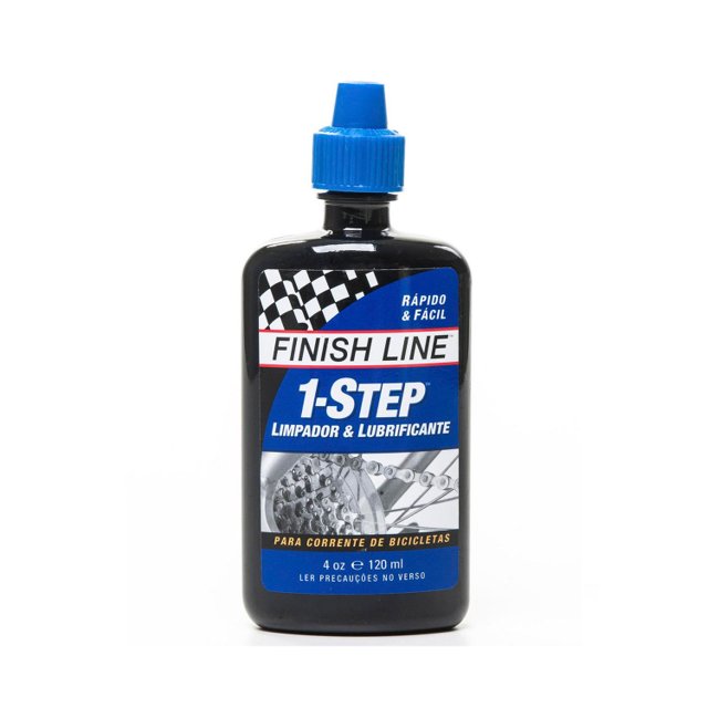 LUBRIFICANTE E LIMPADOR FINISH LINE 1-STEP (120ml) | Upgrade Bikes